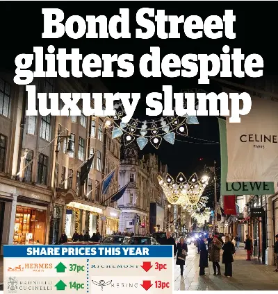 Bond Street glitters despite luxury slump - PressReader