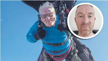 Chris set to take on skydive with his 83-year-old father - PressReader