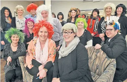 Wigs in support of Child Cancer Foundation - PressReader