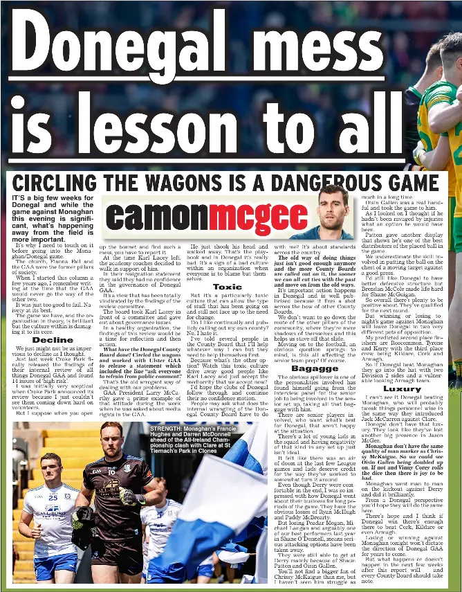 Donegal mess is lesson to all - PressReader