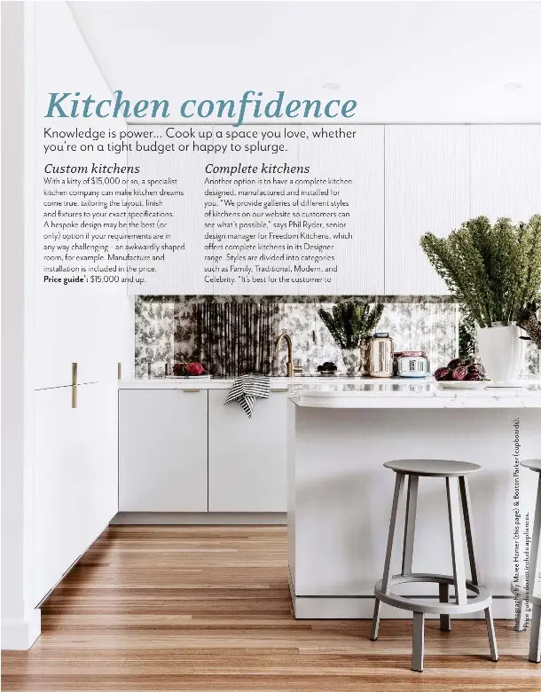 Kitchen confidence - PressReader
