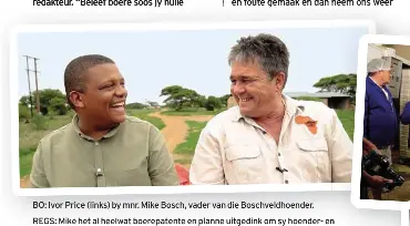 Kuier saam by unieke boere - PressReader