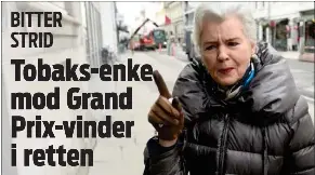 Tobaks-enke mod Grand Prix-vinder i retten - PressReader