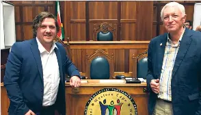 Former colleagues now members of the Western Cape legislatur­e ...