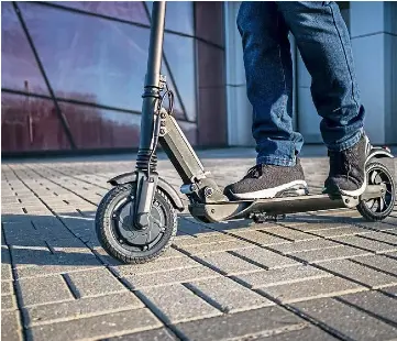 E-scooters ‘reduce accidents’ - PressReader