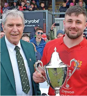 Fond farewells to Tiverton rugby all-rounder Paul - PressReader