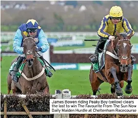 Peaky plays a blinder for win at Prestbury - PressReader