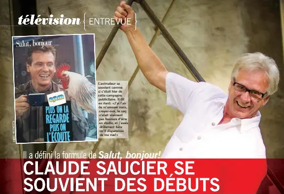 CLAUDE SAUCIER SE SOUVIENT DES DÉBUTS - PressReader