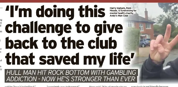 ‘I’m doing this challenge to give back to the club that saved my life ...