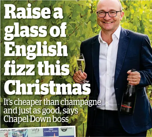 Raise a glass of English fizz this Christmas - PressReader