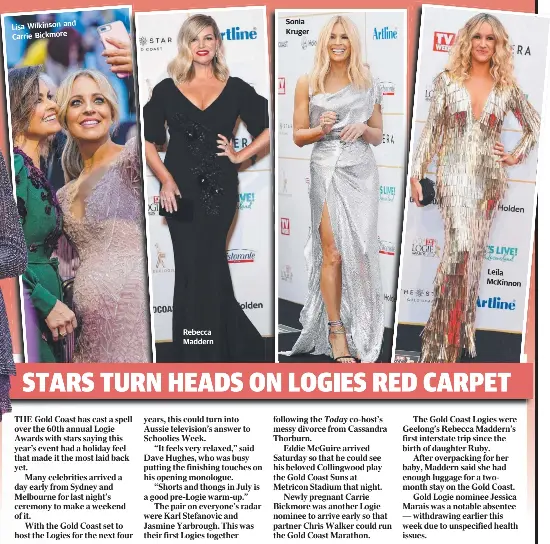 STARS TURN HEADS ON LOGIES RED CARPET - PressReader