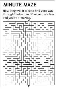 MINUTE MAZE - PressReader