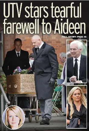 UTV stars tearful farewell to Aideen - PressReader