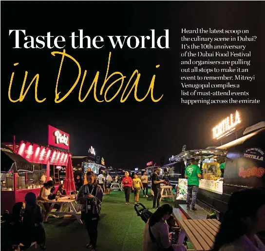 Taste the world in Dubai - PressReader