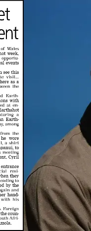 Prince William to meet South Africa’s president - PressReader