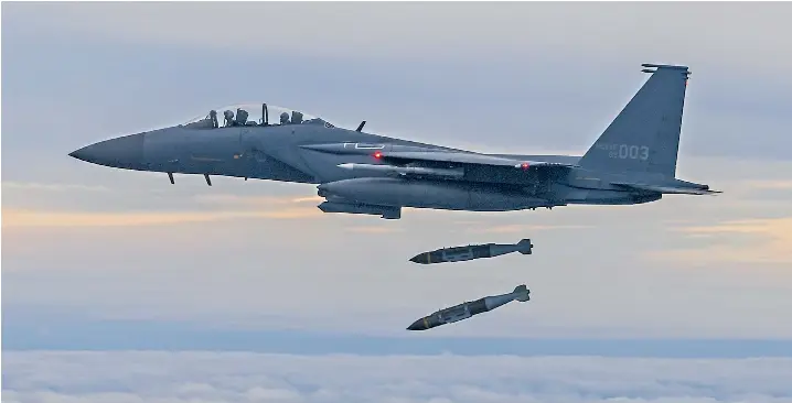 US joins bomb drills after N Korea’s missile launch - PressReader