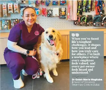 Filipina veterinari­an aims to transform lives of pet owners - PressReader