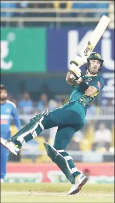 Maxwell mayhem keeps Australia alive in T20 series v India - PressReader