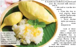 Five durian dessert recipes to try - PressReader