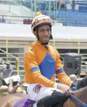 Shamaree Muir returns with the hope of riding a lot of winners ...