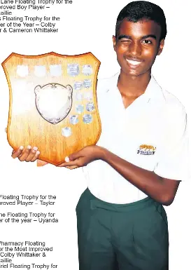 All-round school achievemen­t celebrated - PressReader