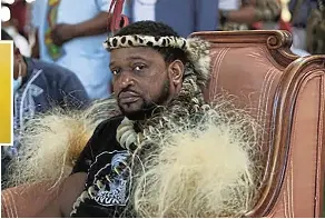 Zulu king ditches palace - PressReader