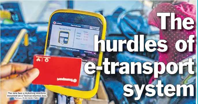 The hurdles of e-transport system - PressReader