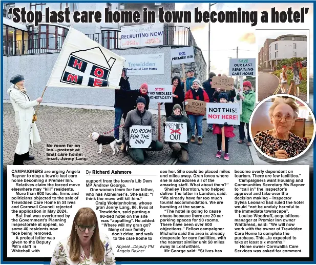 ‘Stop last care home in town becoming a hotel’ - PressReader
