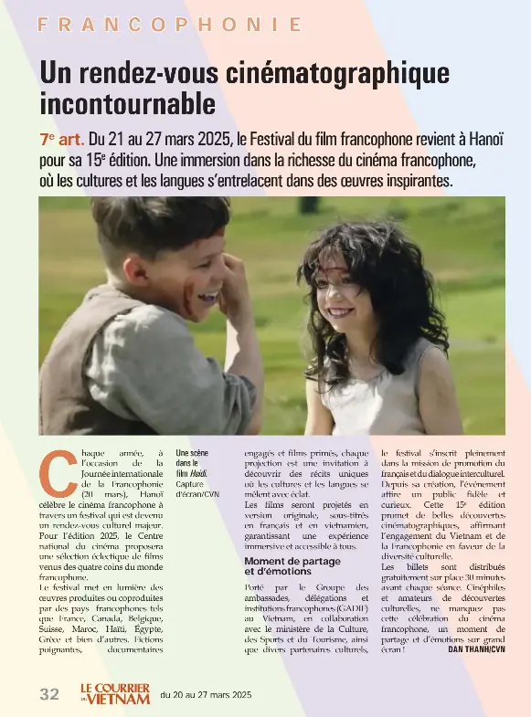 Un rendez-vous cinématogr­aphique incontourn­able - PressReader