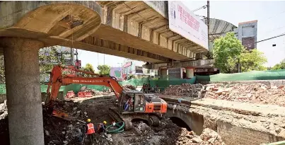 Work on undergroun­d Metro stations begins at 3 places in south Chennai - PressReader