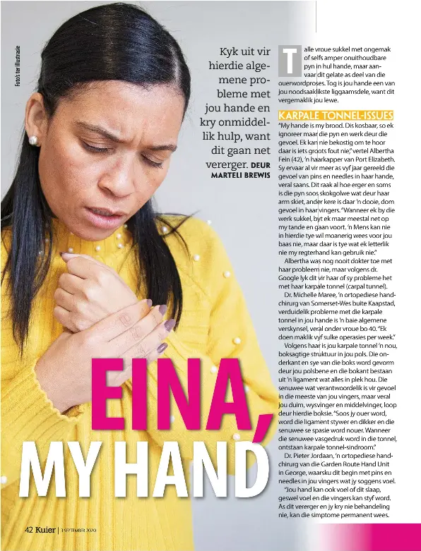 Gesondheid: Toestande wat jou gewrigte knou - PressReader