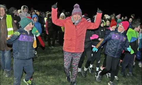 Community gets behind Anne with OT ‘Ireland Lights Up’ walk - PressReader
