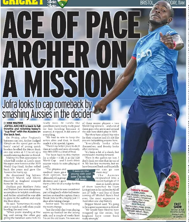 ACE OF PACE ARCHER ON A MISSION - PressReader