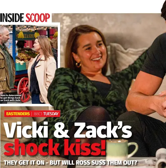 Vicki & Zack’s shock kiss! - PressReader