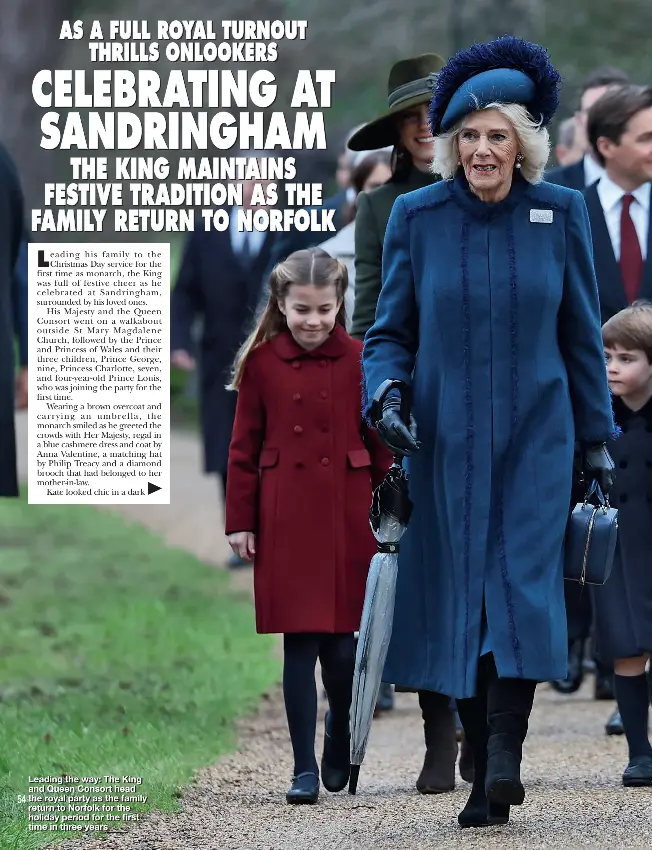 THE ROYALS AT SANDRINGHA­M - PressReader