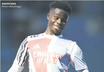 Saka can tip the scales - PressReader