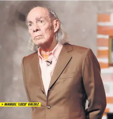 El Loco Valdés, ajeno al pleito entre familiares - PressReader