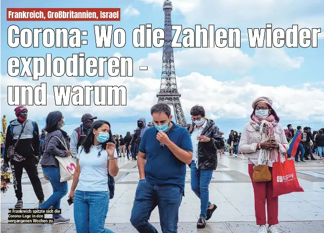 Corona: Wo die Zahlen wieder explodiere­n – und warum Dramatisch­e Lage in Spanien - PressReader