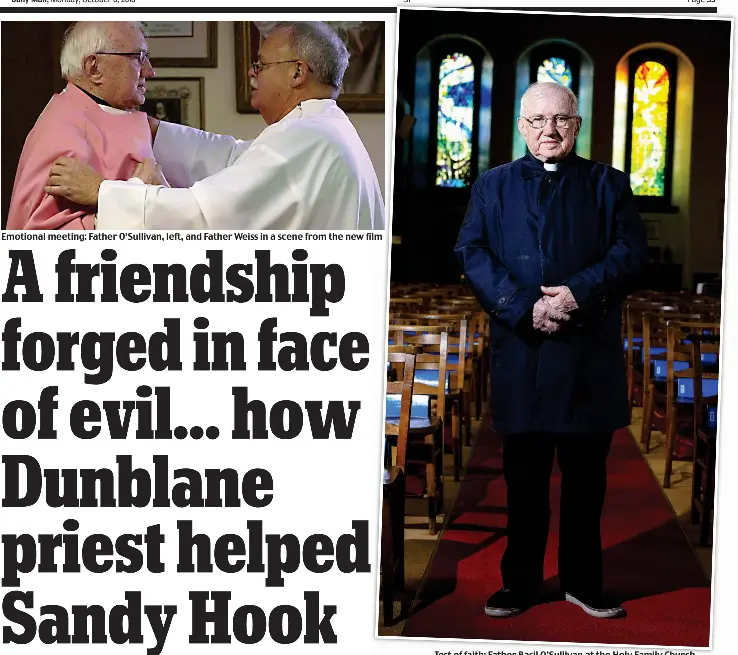 A friendship forged in face of evil... how Dunblane priest helped Sandy ...