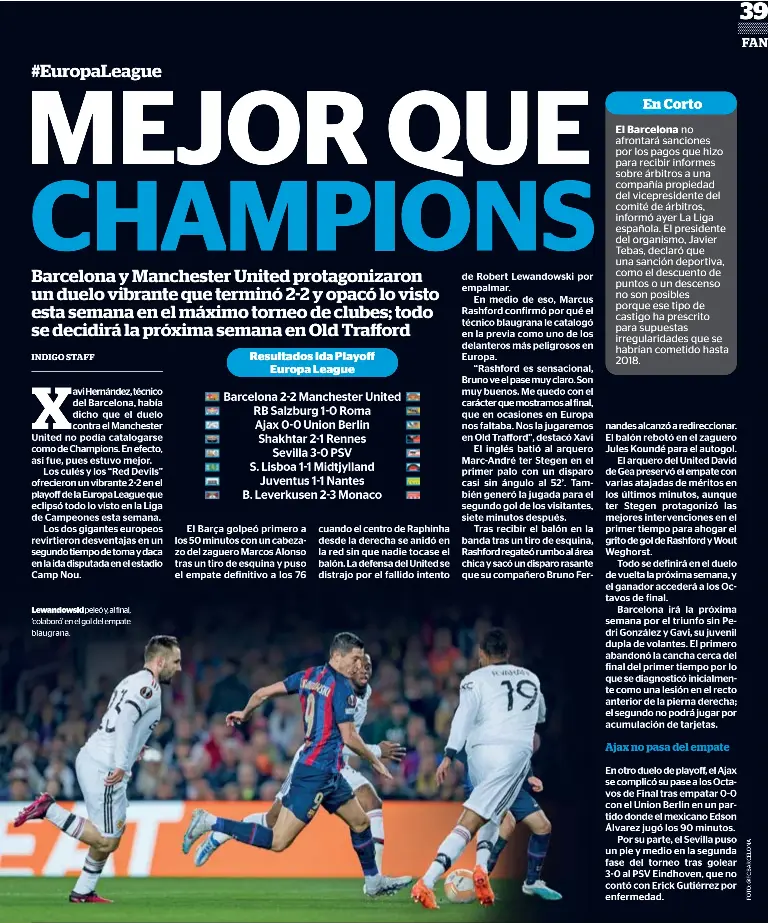 MEJOR QUE CHAMPIONS - PressReader