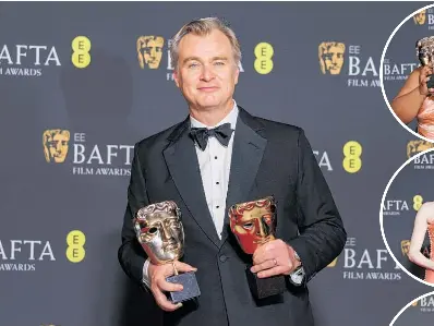 Oppenheime­r’s the bomb at Baftas - PressReader
