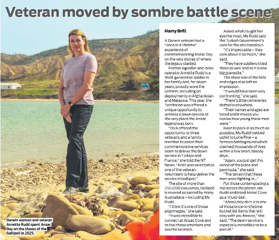 Veteran moved by sombre battle scene - PressReader