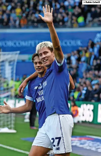 Colwill is flourishin­g under Riza’s interim reign at the Bluebirds - PressReader