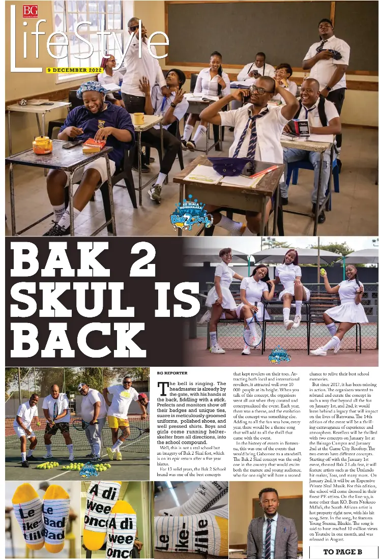 BAK 2 SKUL IS BACK - PressReader