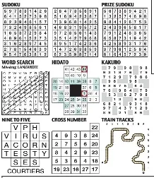 SOLUTIONS TO YESTERDAY’S PUZZLES - PressReader