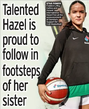 Talented Hazel is proud to follow in footsteps of her sister - PressReader