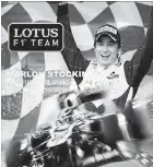 First Filipino F1 driver supports speed limits on Skyway - PressReader