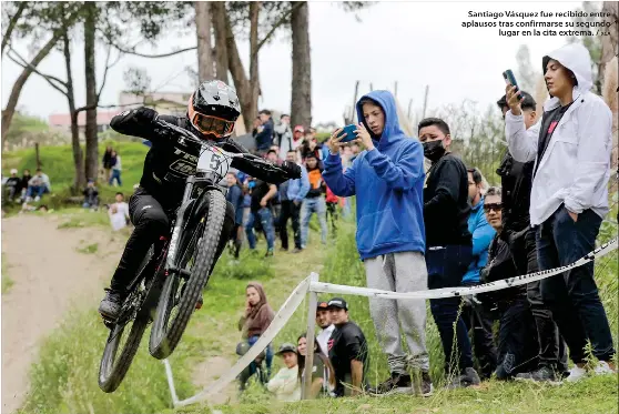 “Negro” Vázquez quiere ser referente en downhill - PressReader