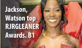 Jackson, Watson top RJRGLEANER Awards. - PressReader