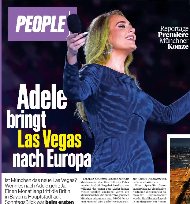 Adele bringt Las Vegas nach Europa - PressReader